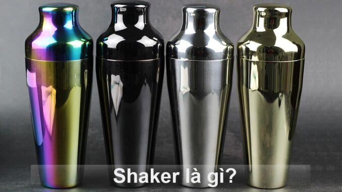 Shaker là gì? Tại sao sử dụng Shaker để pha chế đồ uống?